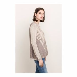 Mystree | Sweaters | Mystree Reversed Texture Sweater Top | Poshmark